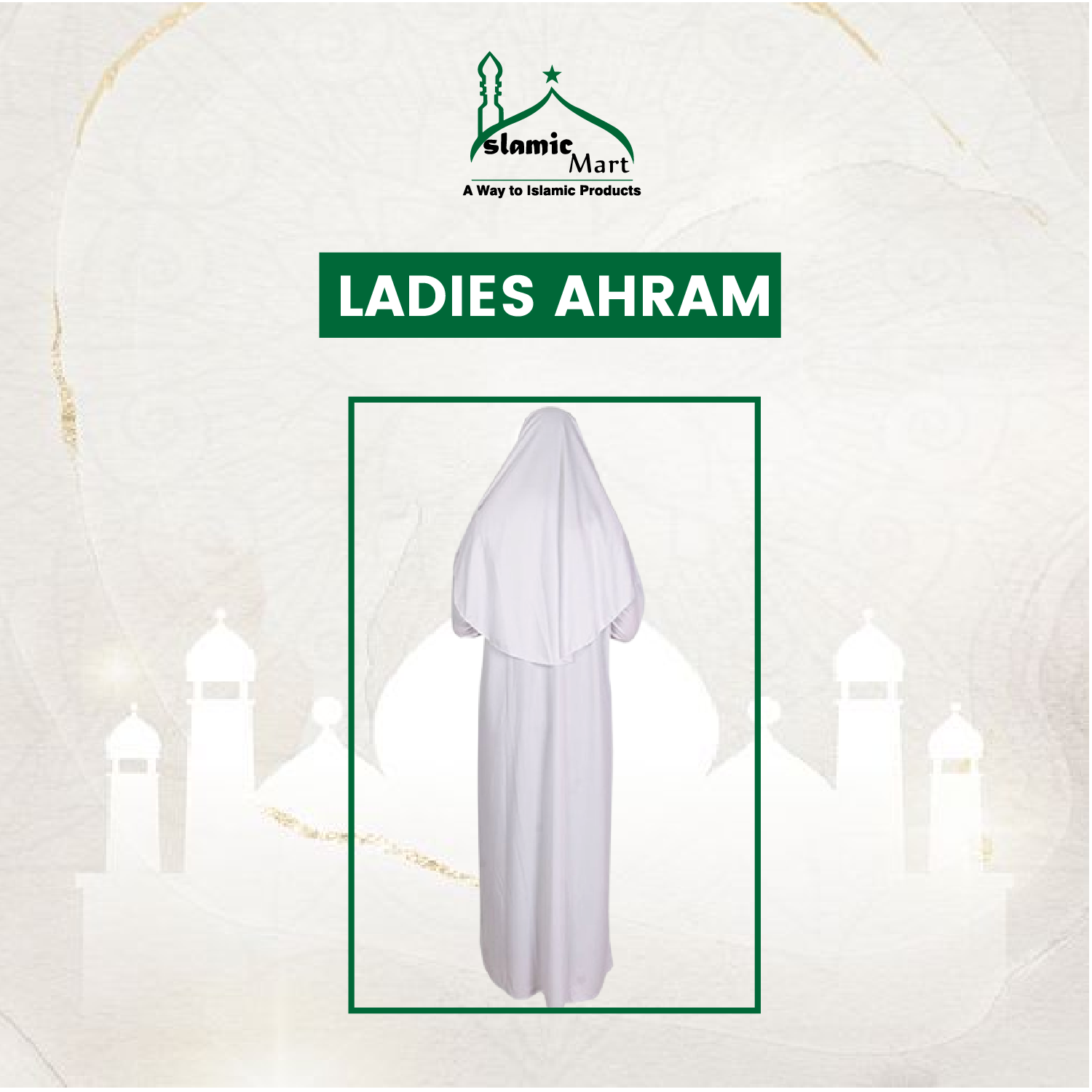 LADIES AHRAM – Islamicmart.com.pk